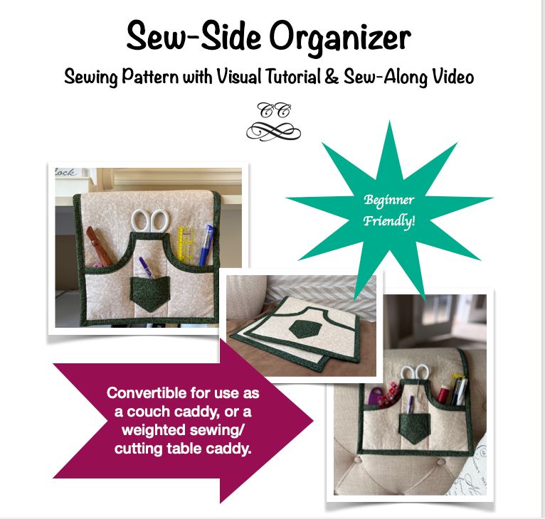 Sew-Side Organizer with Video Tutorial – Sew Modern Bags
