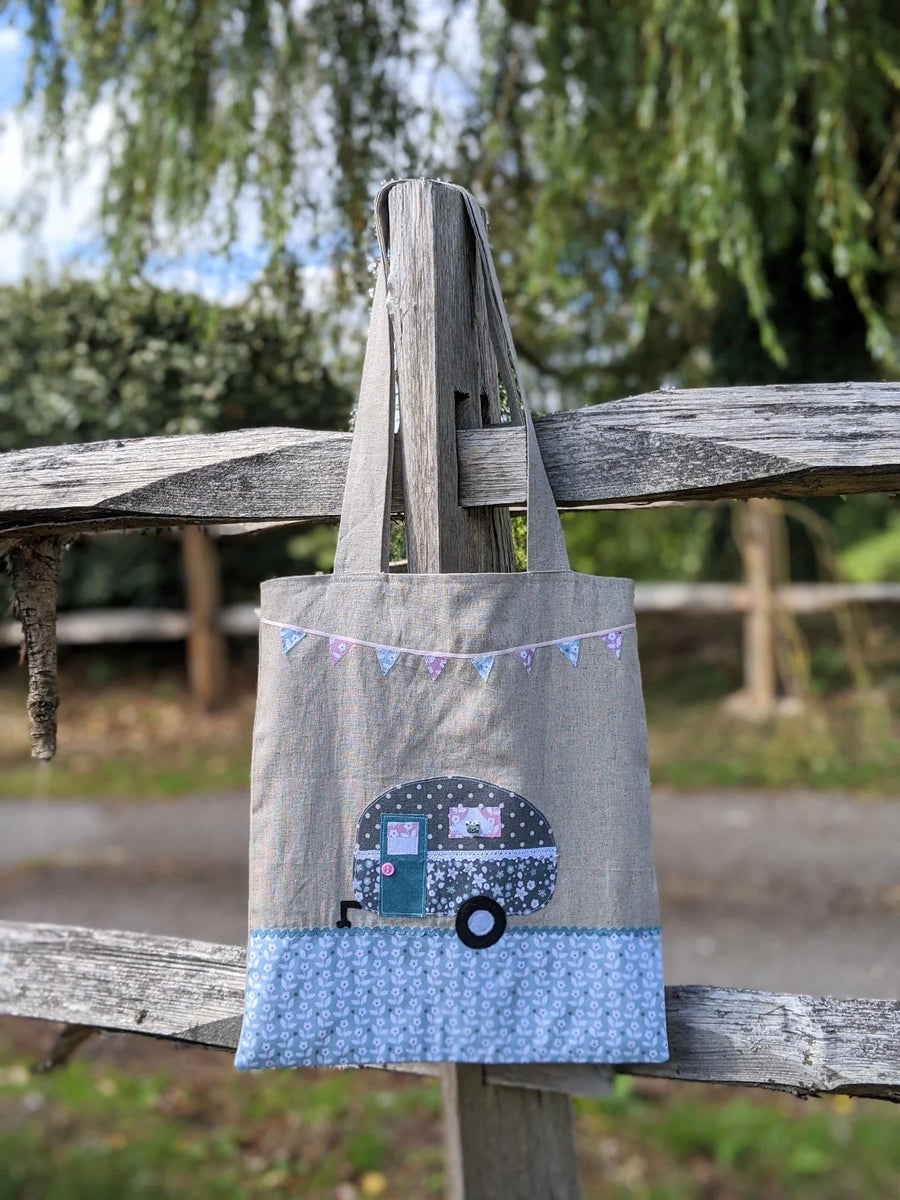 Caravan Applique Tote Bag Pattern – Sew Modern Bags