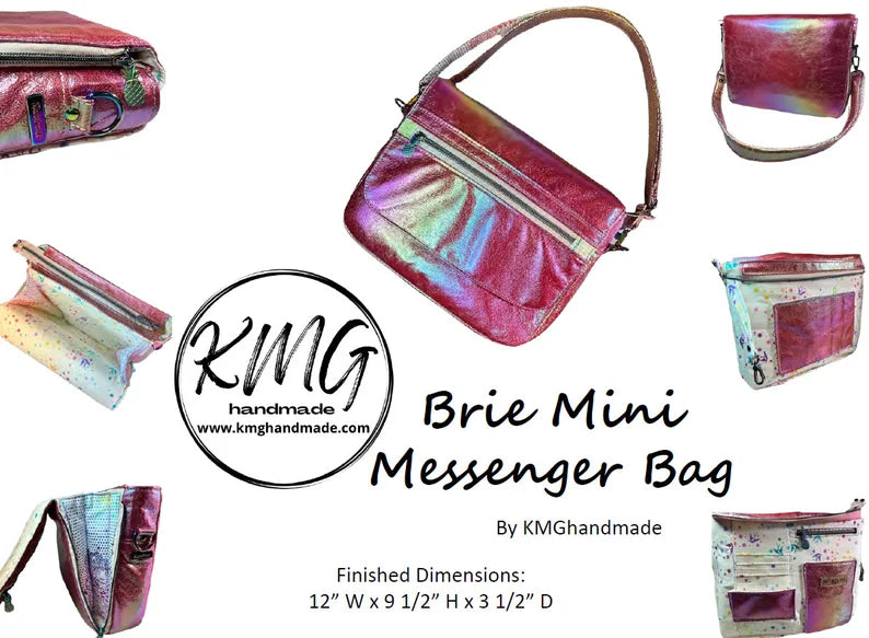 Brie Mini Messenger Bag (with video) – Sew Modern Bags