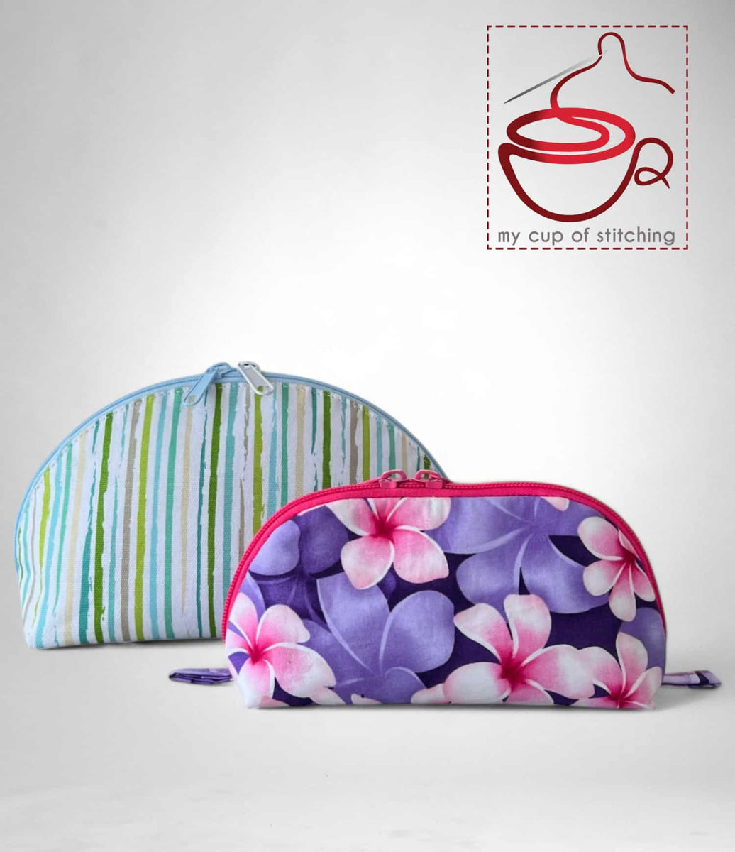 Dumpling Zipper Pouches – Sew Modern Bags