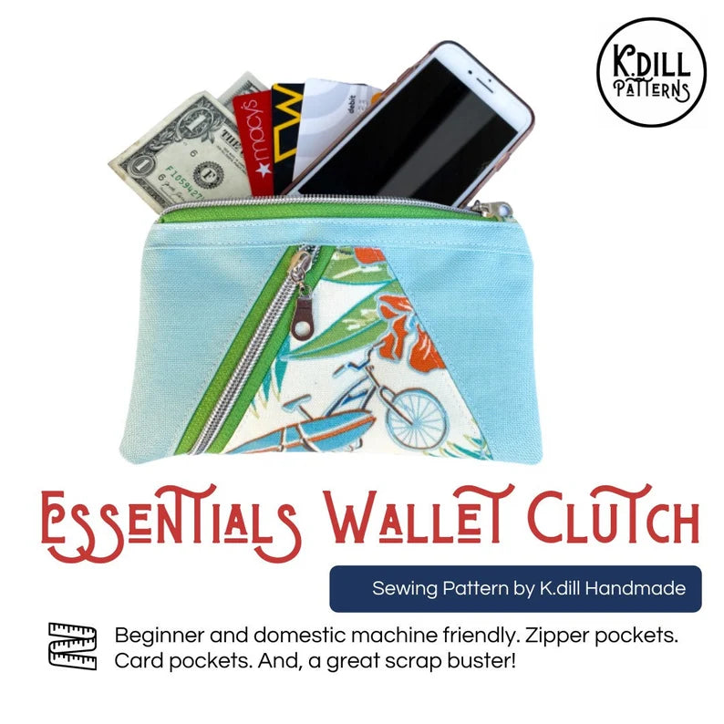 Essentials Wallet Clutch Bag – Sew Modern Bags