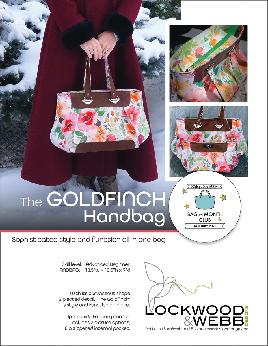 The GOLDFINCH Handbag – Sew Modern Bags