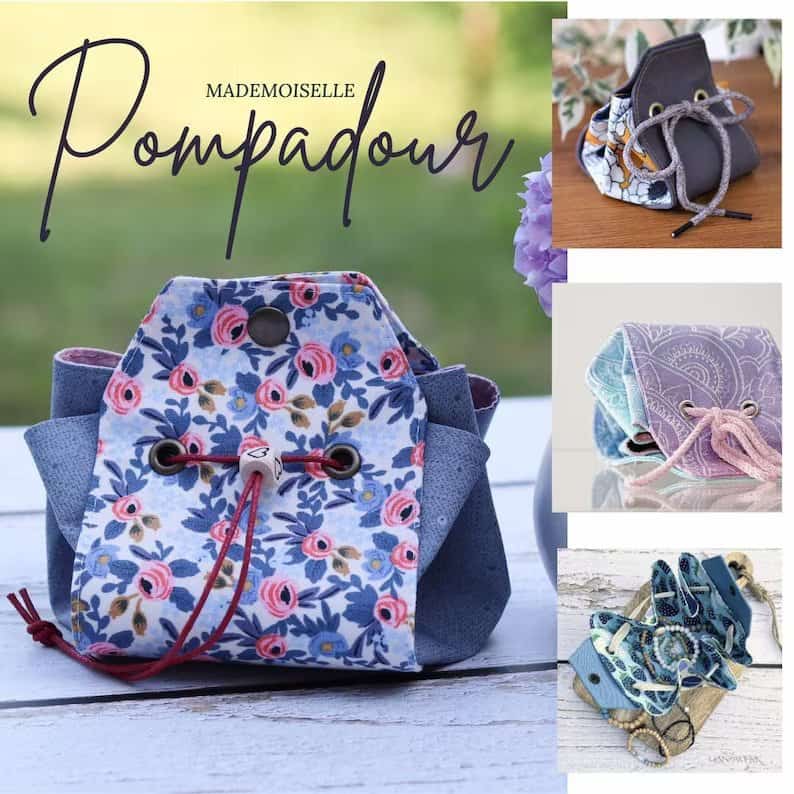 Mademoiselle Pompadour – Sew Modern Bags