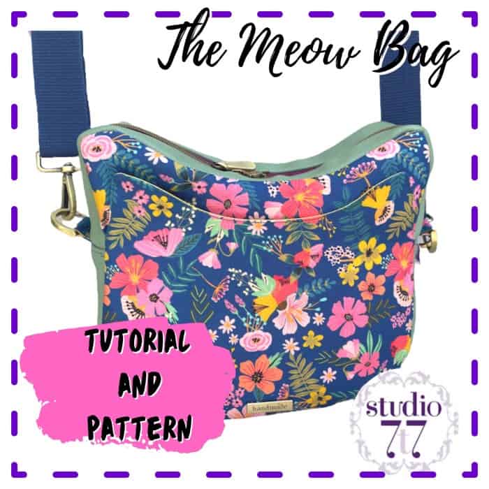Meow Bag (with video) – Sew Modern Bags