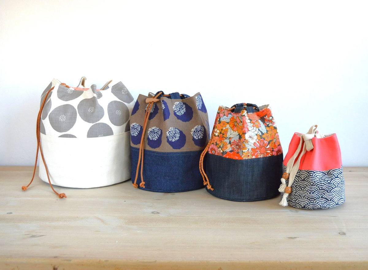 Drawstring Project Bag – Sew Modern Bags