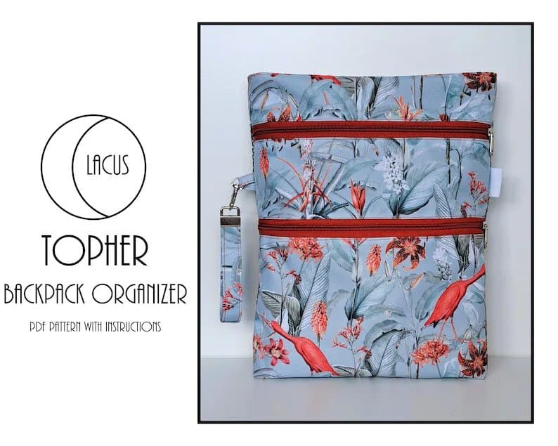 Topher Backpack Organizer – Sew Modern Bags
