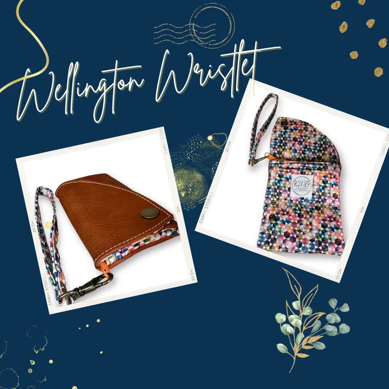 Wellington Wristlet (+video) – Sew Modern Bags