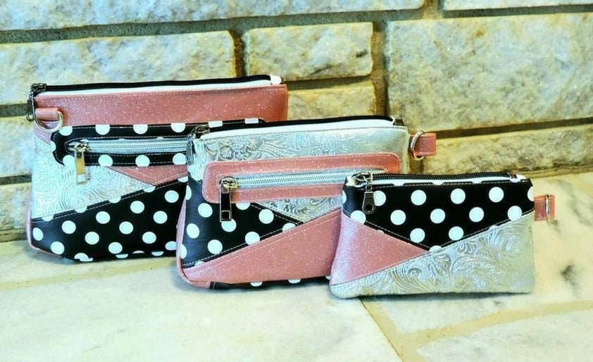 Freedom Trio, (3 sizes + video) – Sew Modern Bags