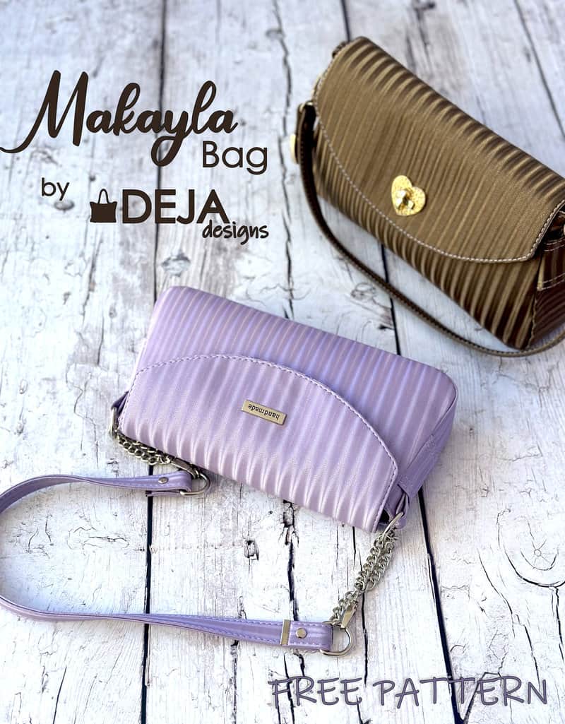 Makayla Bag (Free Pattern, 2 sizes + video) – Sew Modern Bags
