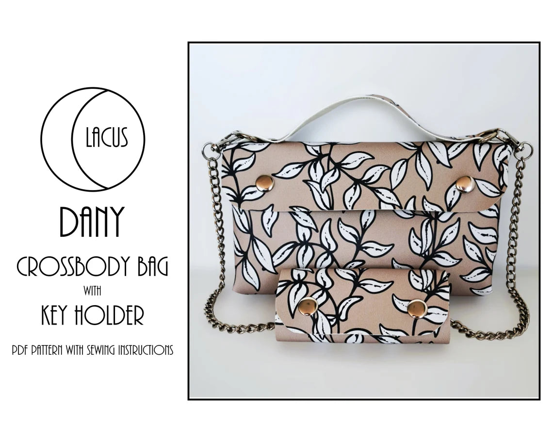 Dany Crossbody Bag & Key Holder – Sew Modern Bags