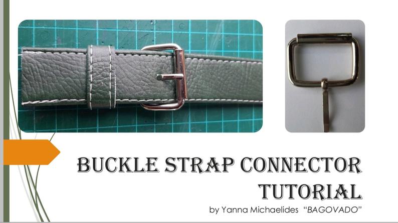 Buckle Strap Connector tutorial (FREE) – Sew Modern Bags
