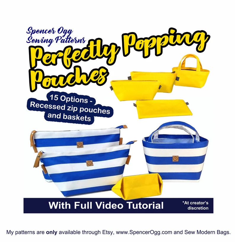 Perfectly Popping Pouches - 5 options each in 3 sizes - with video tut ...