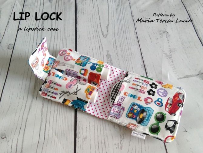 Lip Lock Lipstick Case – Sew Modern Bags