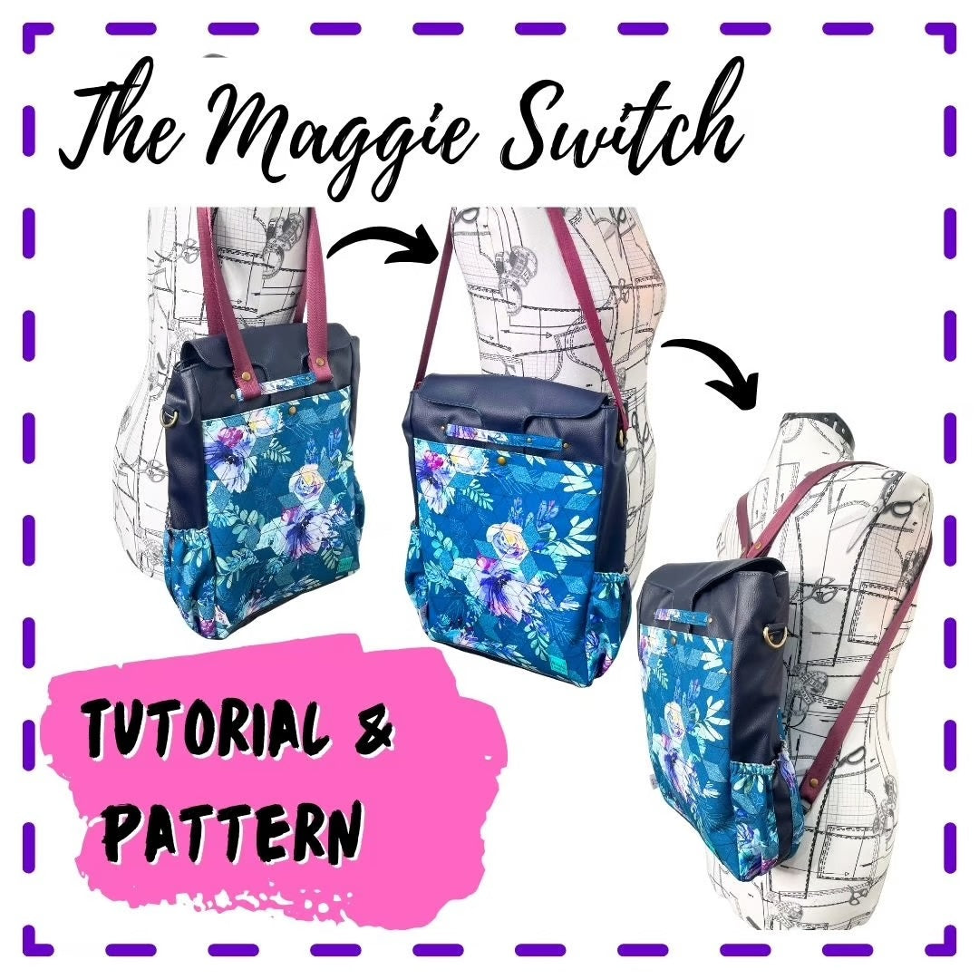 The Maggie Switch Convertible Bag – Sew Modern Bags