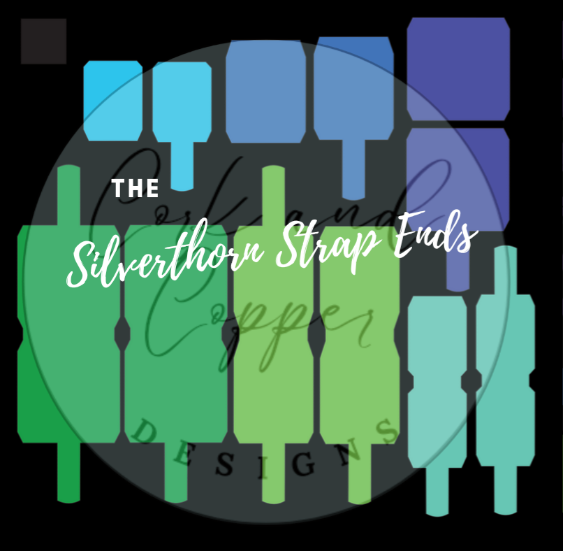 Silverthorn Strap Ends – Sew Modern Bags