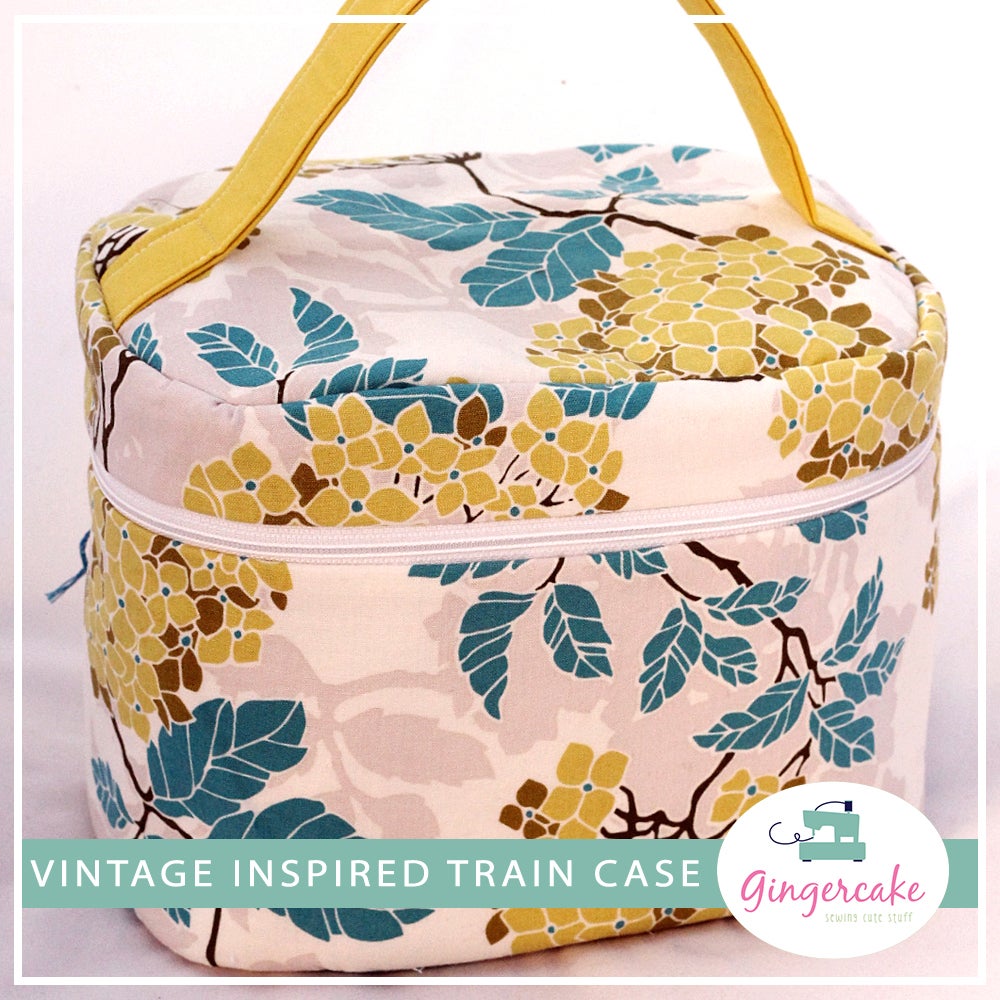 Vintage Inspired Train Case – Sew Modern Bags